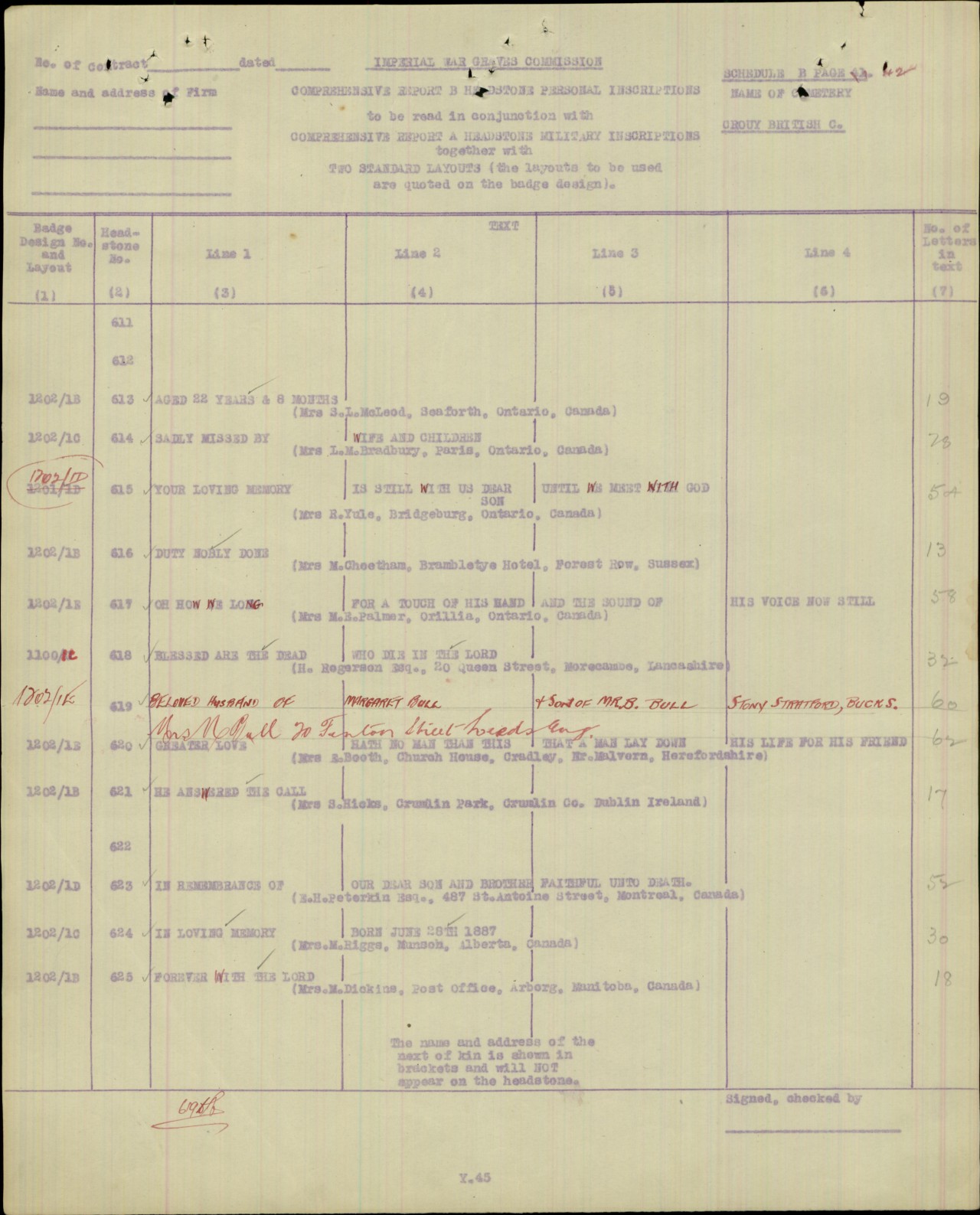 Howarth, Samuel Entwhistle: Service no. 823541 – History of the 18th ...